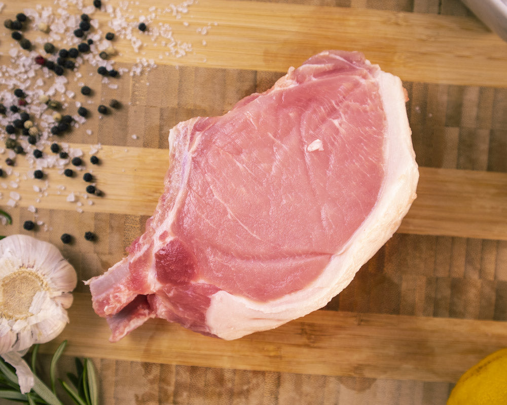 Berkshire Frenched Double Boned Pork Chop (17oz Avg) – Second City ...