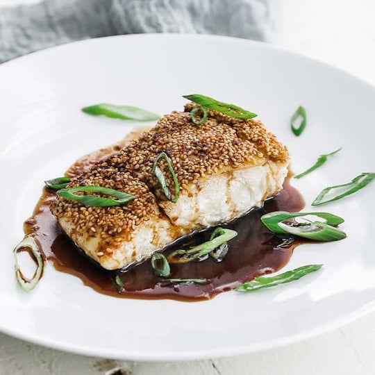 Wild Caught Alaskan Halibut Filet – Premium 8-9oz Portions – Second ...