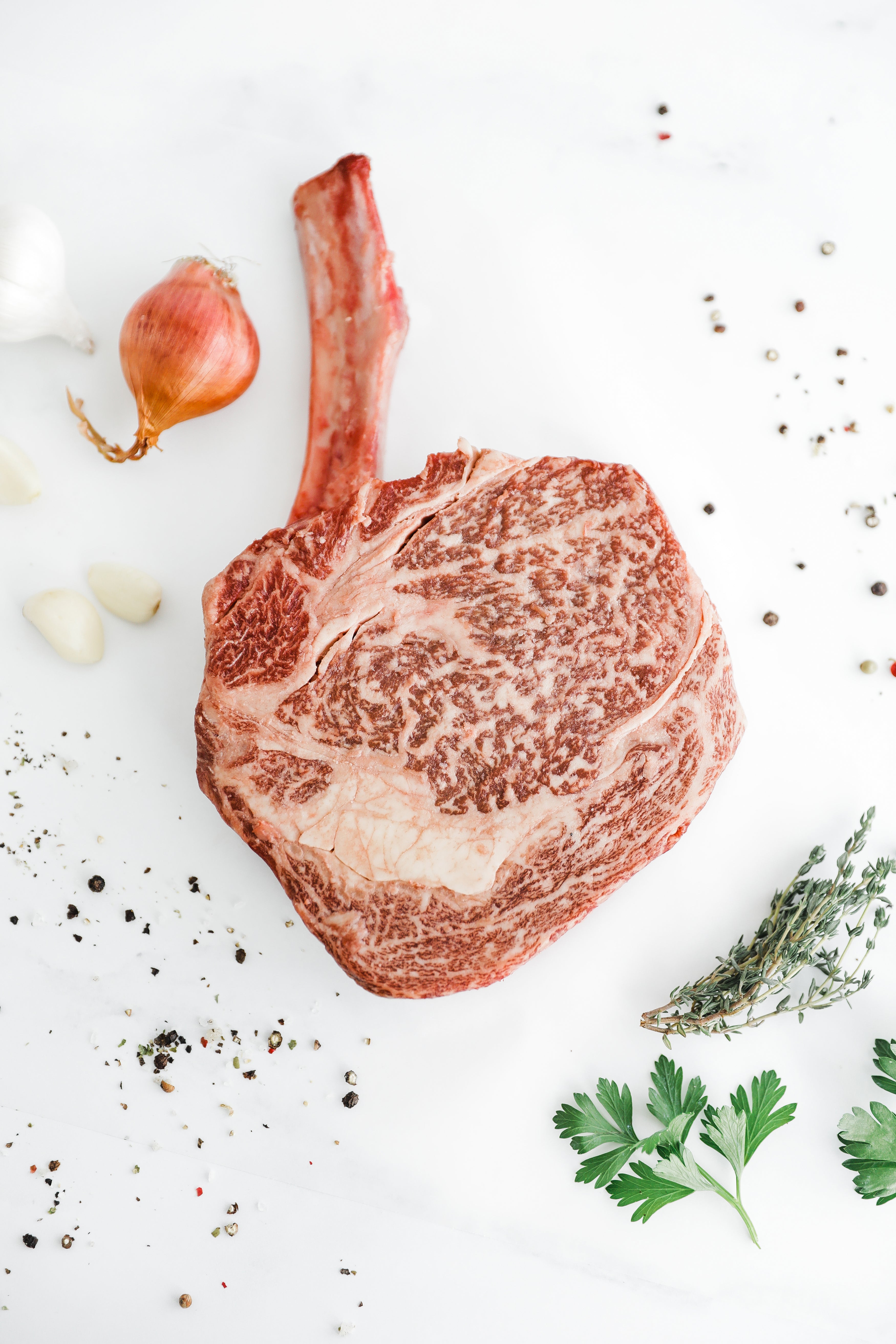 Australian Wagyu Bone-in Ribeye 32oz – Marble Score 9+ Steak – Second ...